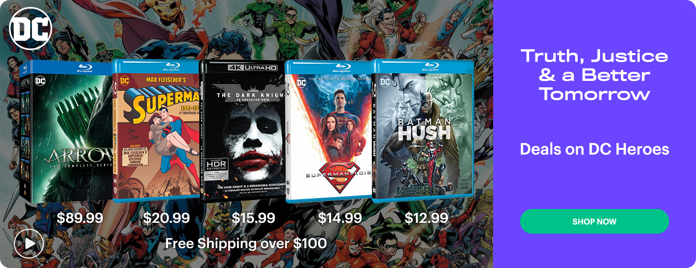 Deals on DC Movies – GRUV Canada