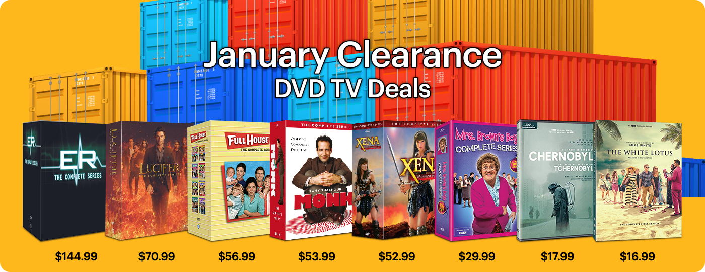 Jan Clearance - DVD TV – GRUV Canada