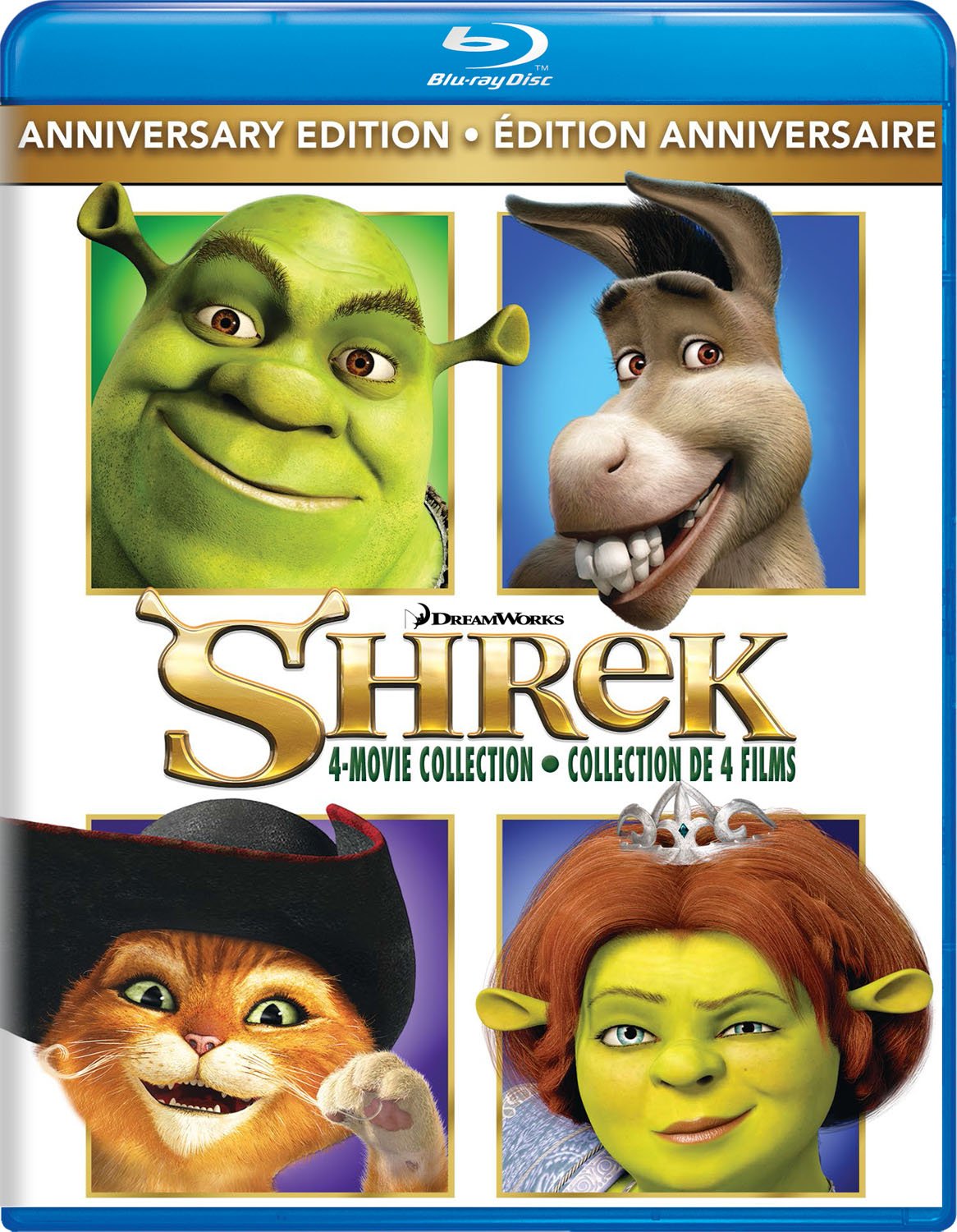Shrek 4-Movie Collection [Blu-Ray] – GRUV Canada