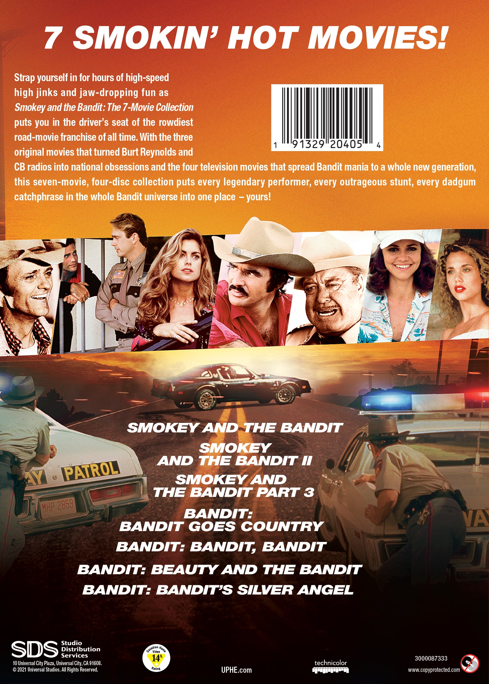 Smokey and the Bandit: The 7-Movie Outlaw Collection [DVD] – GRUV Canada