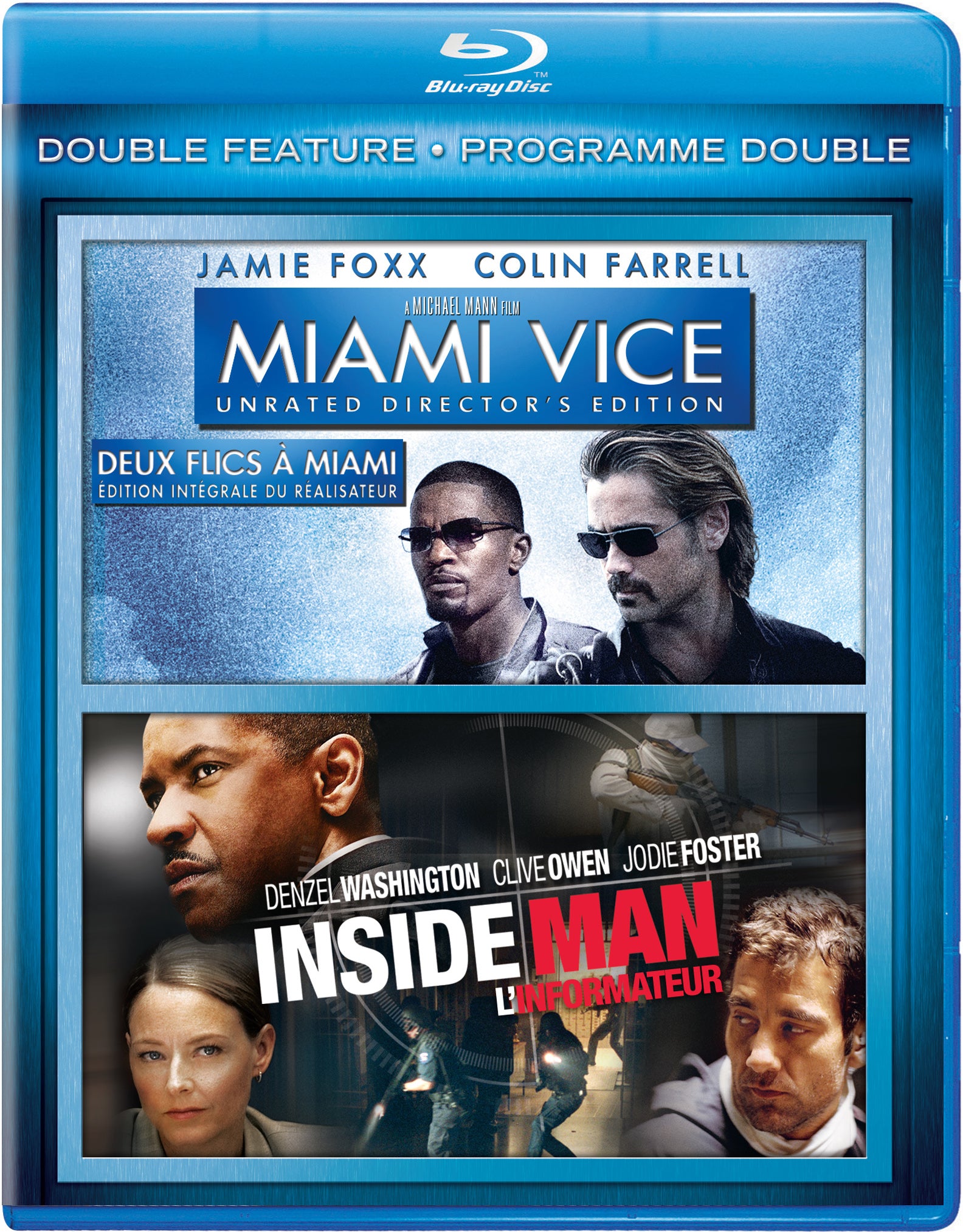 Miami Vice / Inside Man Double Feature [Blu-Ray] – GRUV Canada