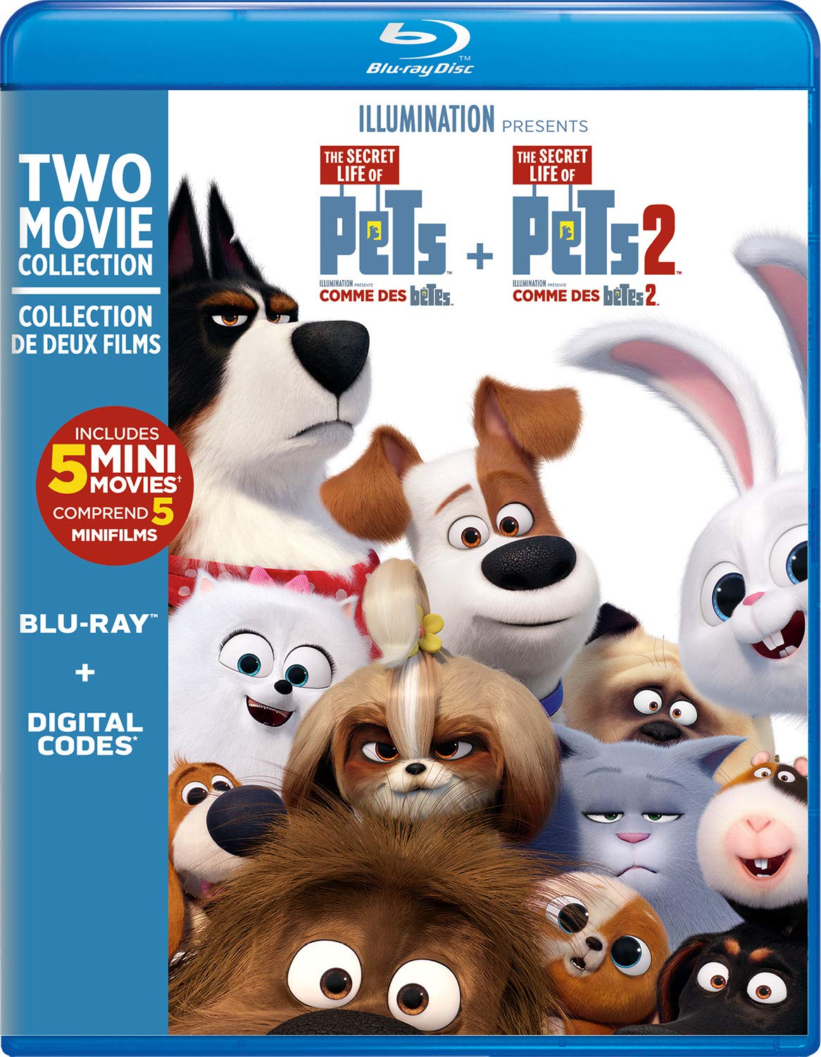 The Secret Life of Pets: 2-Movie Collection [Blu-Ray] – GRUV Canada