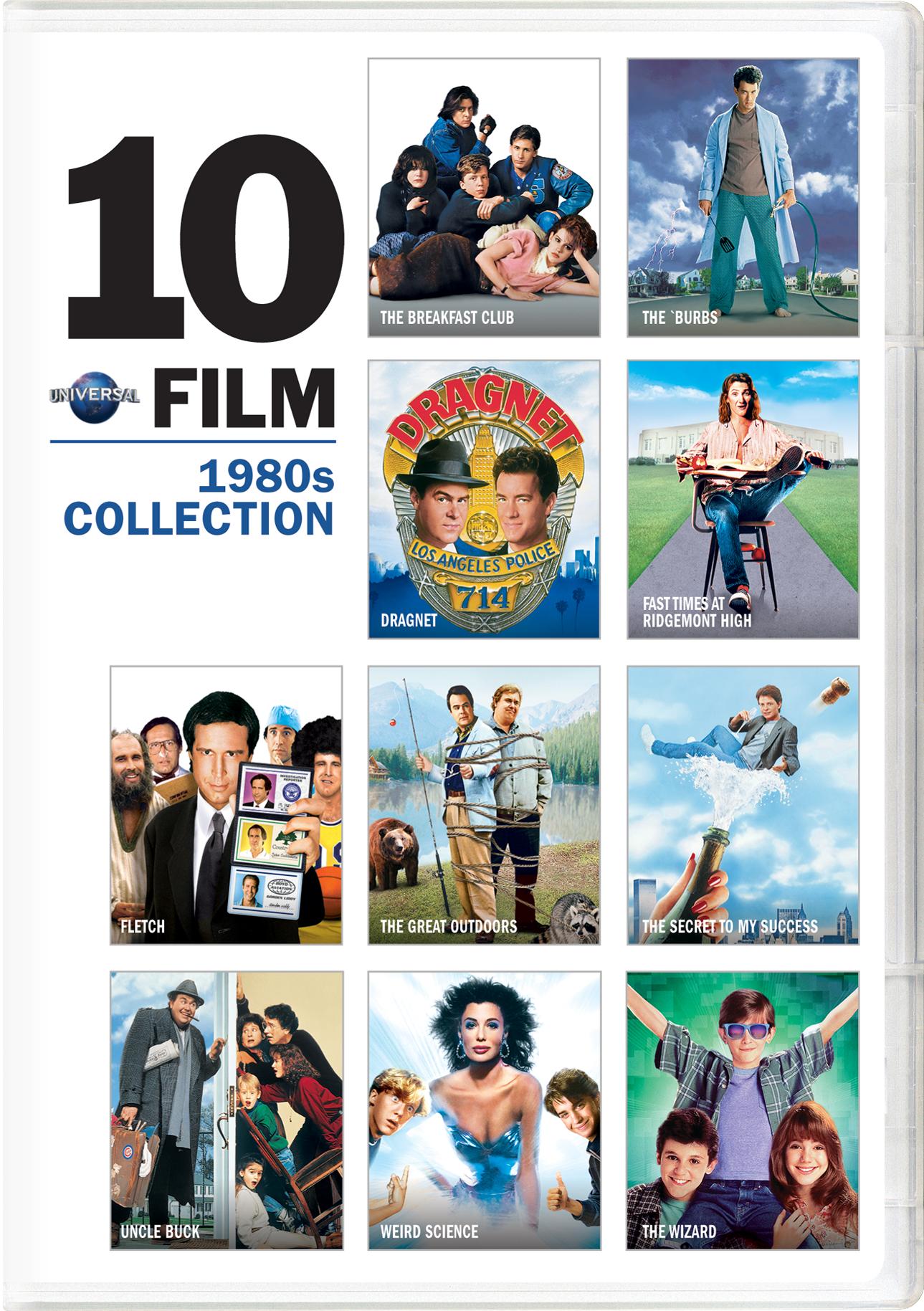Universal 10-Film 1980s Collection [DVD] – GRUV Canada