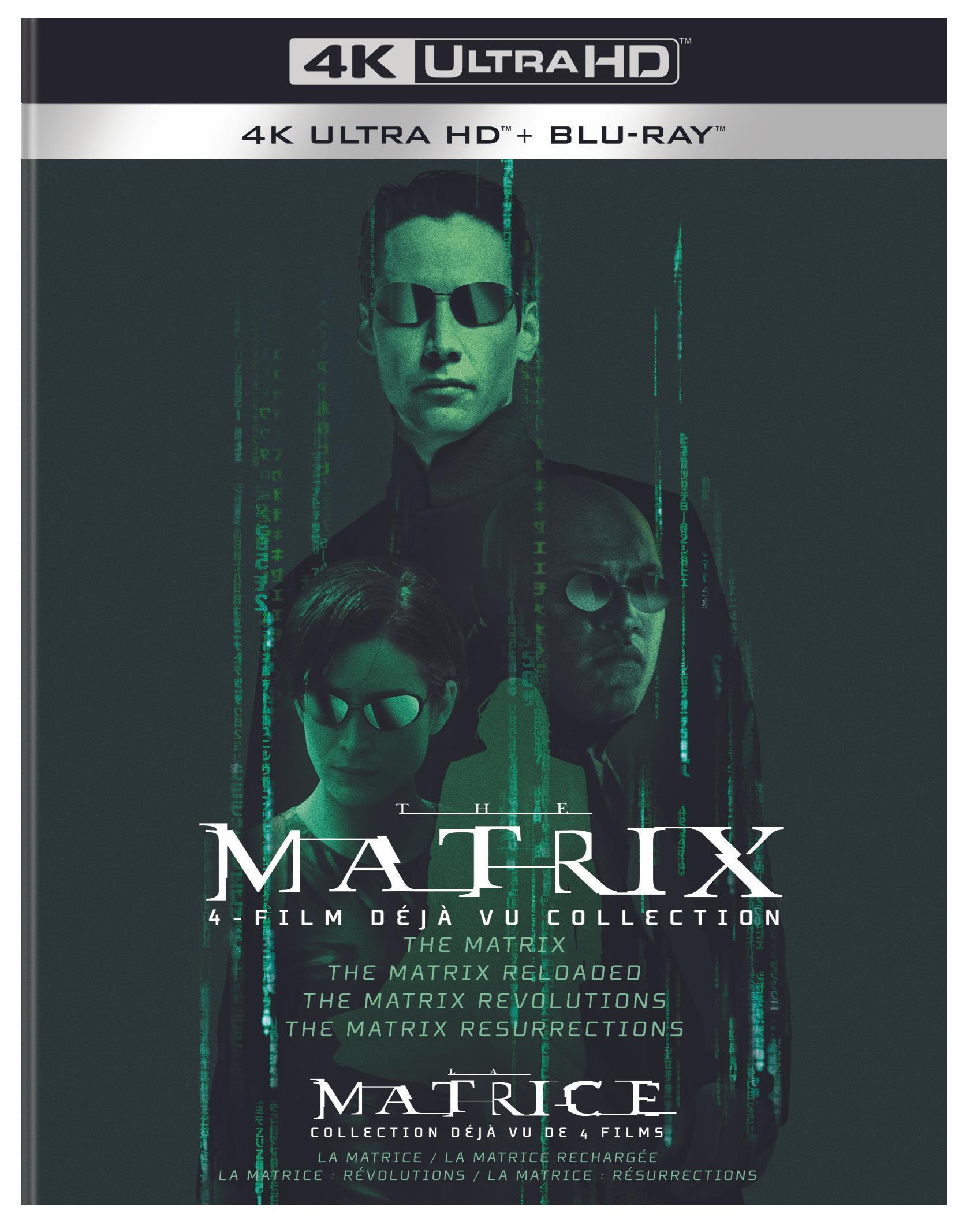 Matrix, The 4-Film Déjà vu Collection [UHD] – GRUV Canada