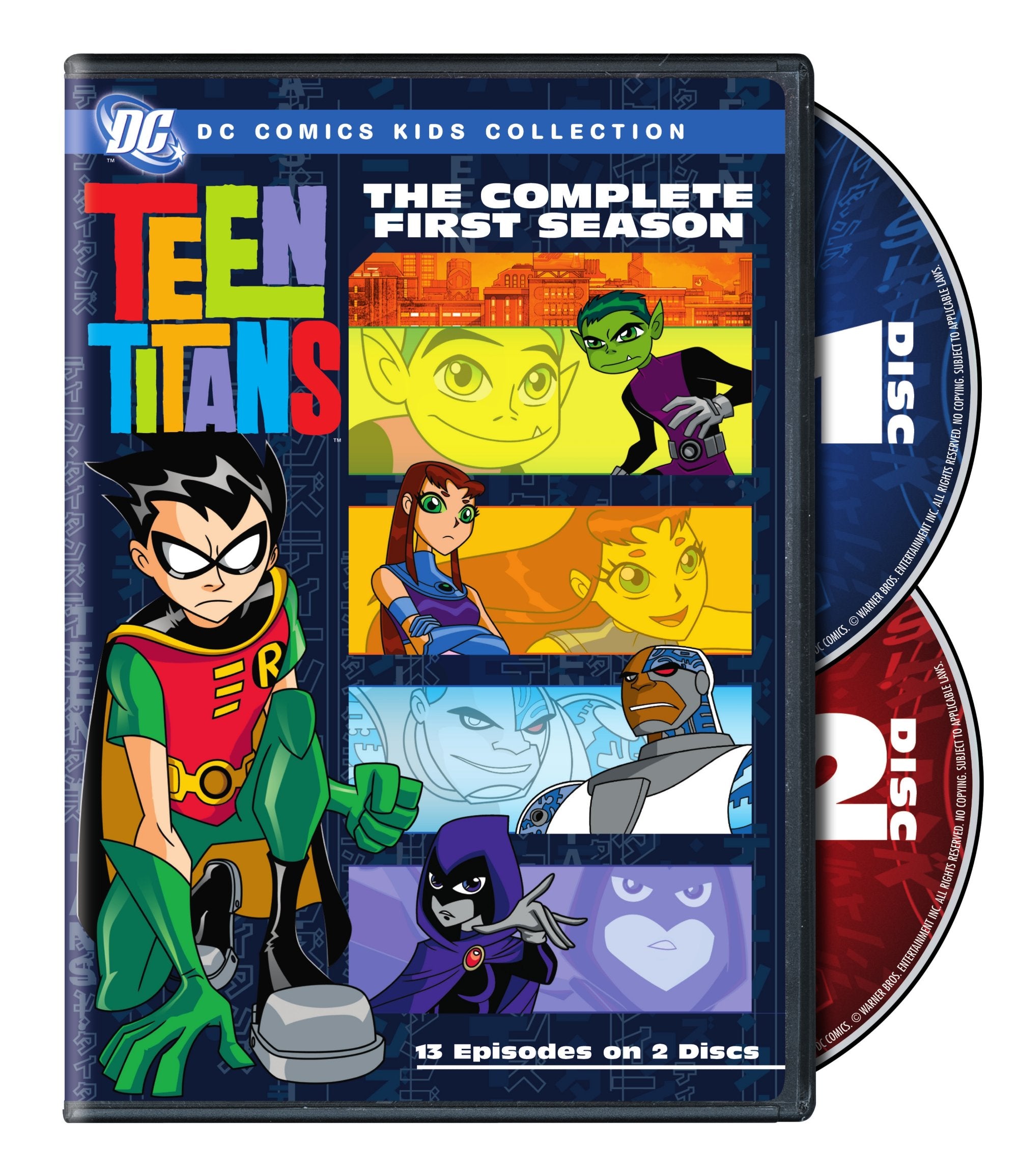 Teen Titans: The Complete First Season [DVD] – GRUV Canada