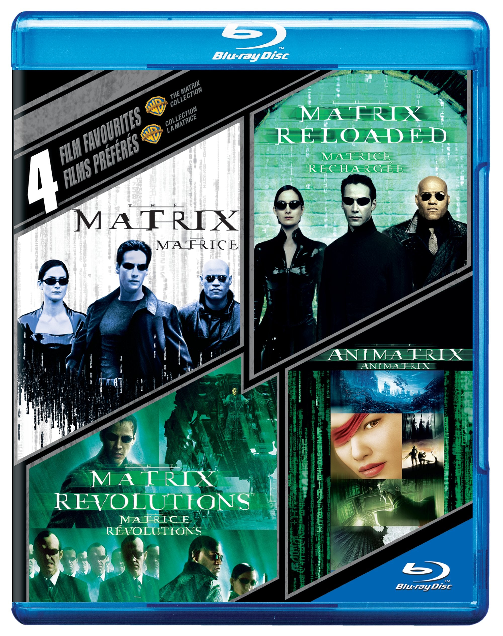 4 Film Favorites: The Matrix Collection [Blu-Ray] – GRUV Canada