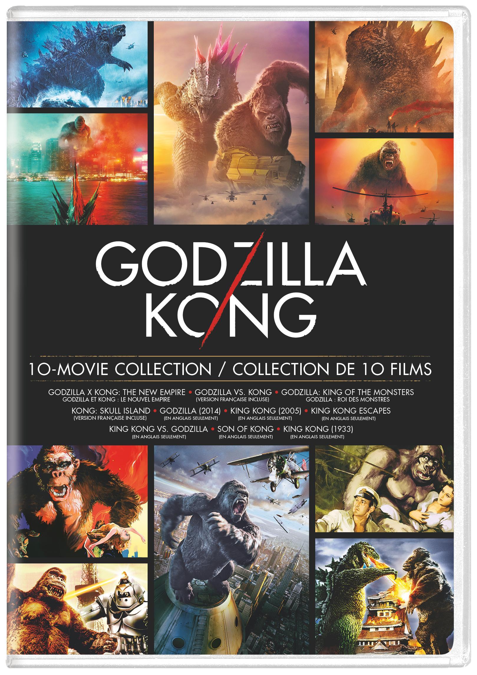 Godzilla | Kong 10-Film Collection [DVD] – GRUV Canada