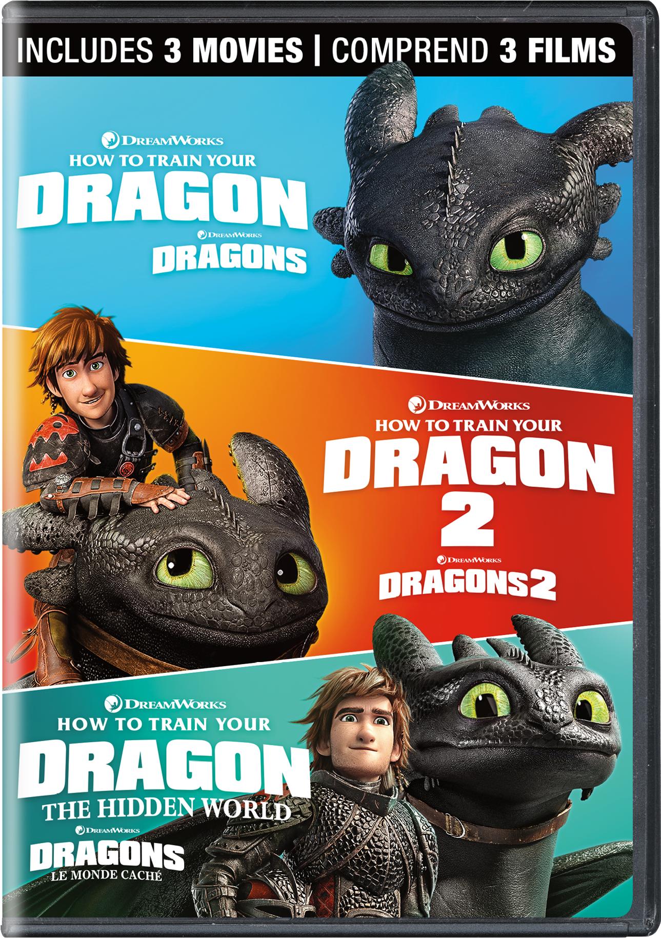 How to Train Your Dragon: 3-Movie Collection [DVD] – GRUV Canada