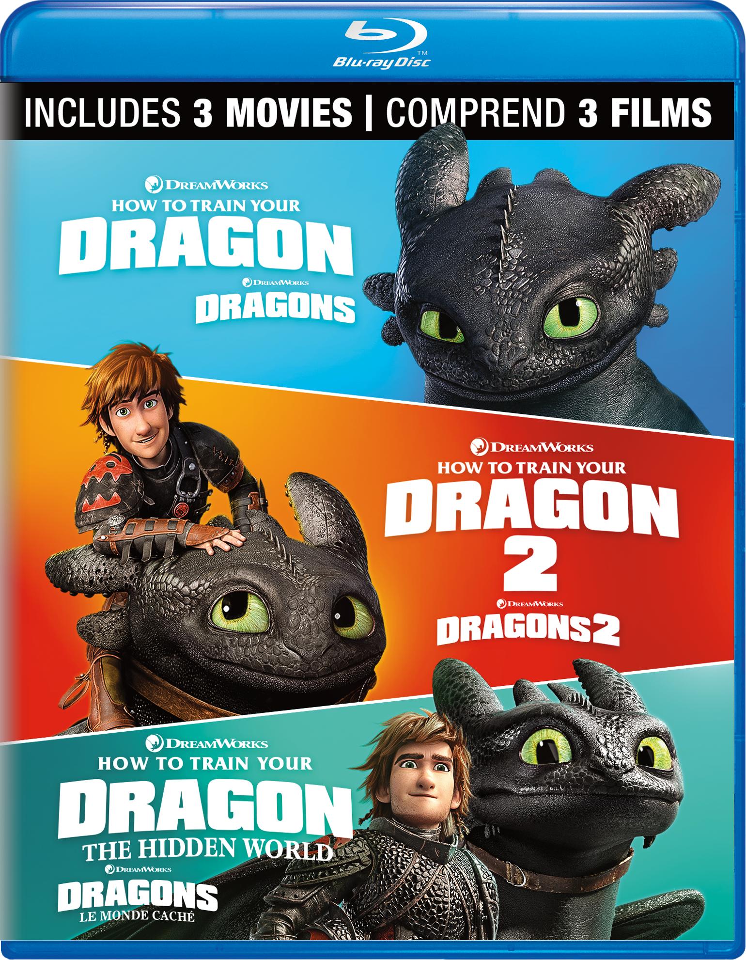 How to Train Your Dragon: 3-Movie Collection [Blu-Ray] – GRUV Canada