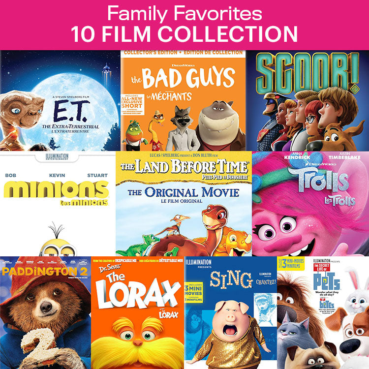 Family Favorites - 10 Film Collection [DVD] – GRUV Canada